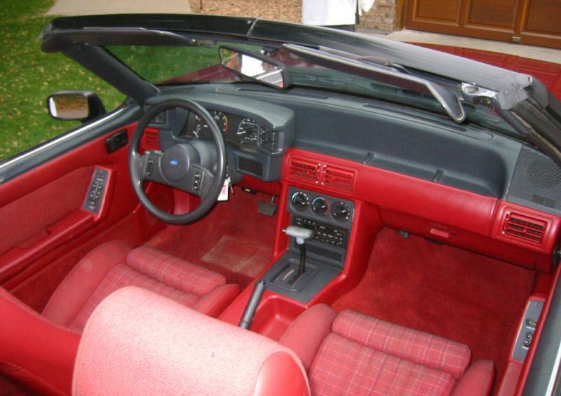 1989 Ford Mustang Interior Colors 1989 Ford Mustang Interior Colors