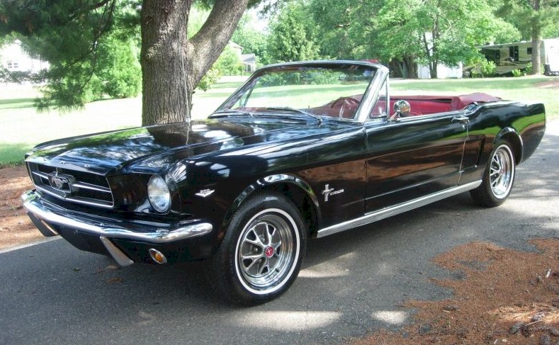 Raven Black 1965 Ford Mustang Convertible - MustangAttitude.com Photo ...