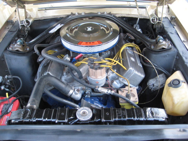 Sunlit Gold 1968 Ford Mustang Fastback