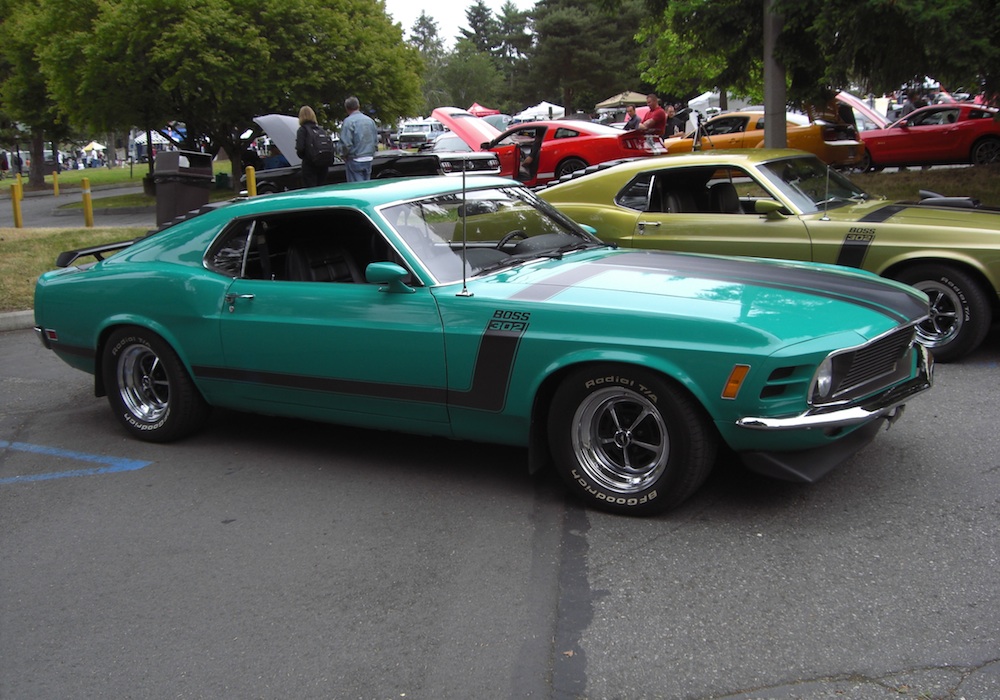 1970 Mustang Boss 302 Green