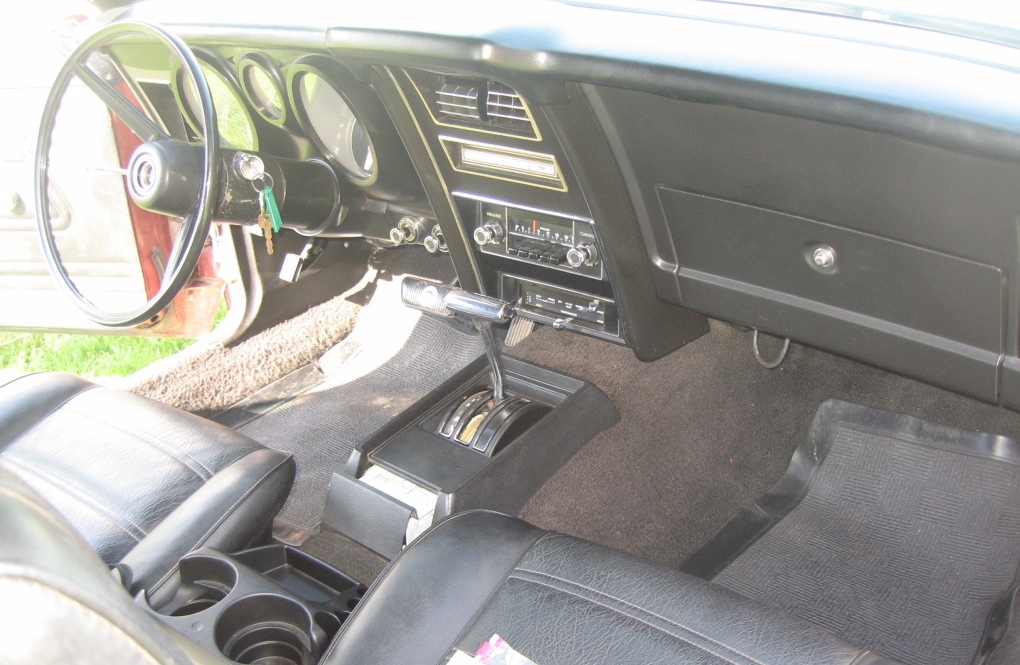 1971 Mustang Convertible Interior