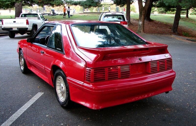 Bright Red 1989 Ford Mustang GT Hatchback - MustangAttitude.com Photo ...