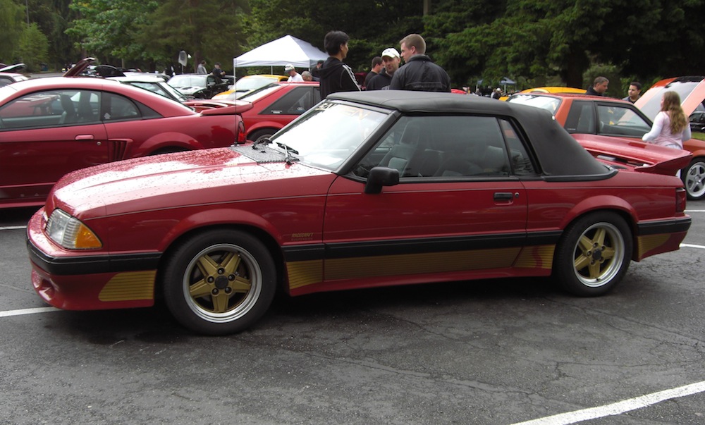 Scarlet Red 1989 Saleen Ford Mustang Convertible - MustangAttitude.com ...