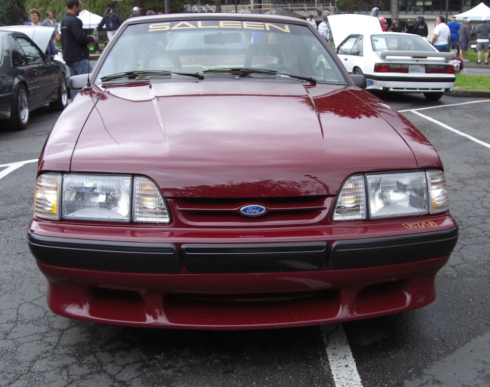 Red 1989 Saleen Ford Mustang Hatchback - MustangAttitude.com Photo Detail