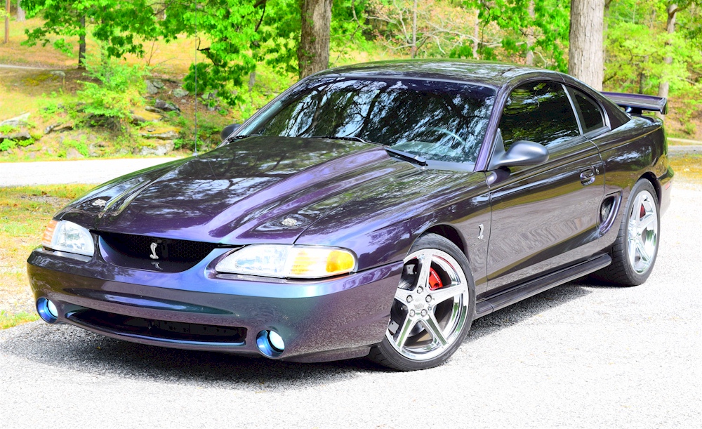 Mystic Purple Green 1996 Ford Mustang SVT Cobra Coupe - MustangAttitude ...