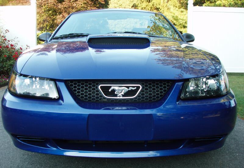 Sonic Blue 2003 Ford Mustang Coupe