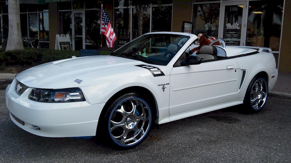 Oxford White 2003 Ford Mustang Convertible - MustangAttitude.com Photo ...