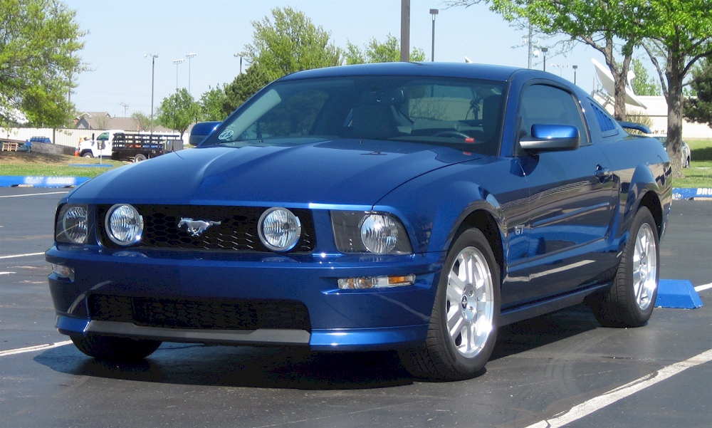 Vista Blue 2008 Ford Mustang GT Coupe - MustangAttitude.com Photo Detail
