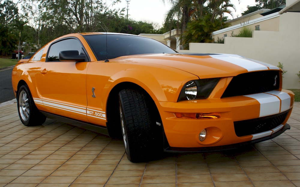 Grabber Orange 2009 Ford Mustang Shelby GT-500 Coupe - MustangAttitude ...