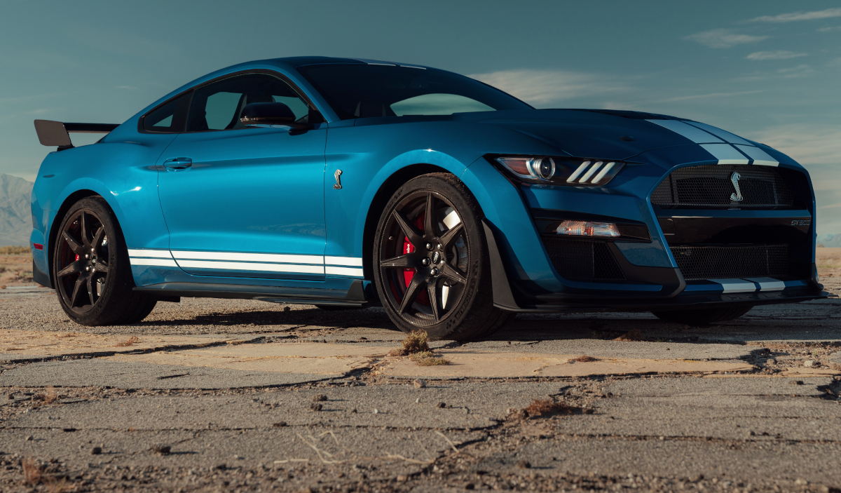 Performance Blue 2020 Ford Mustang Shelby GT-500 Fastback