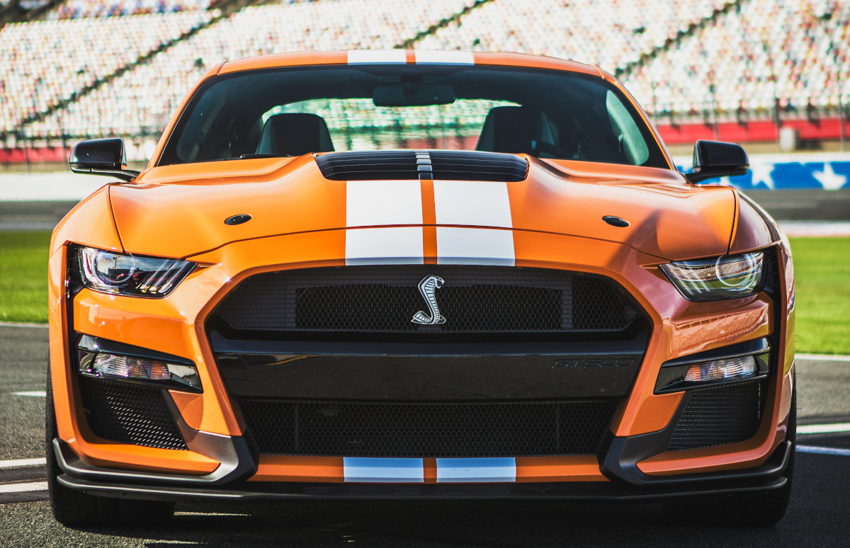 Twister Orange 2020 Ford Mustang Shelby GT-500 Fastback